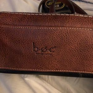 boc | Bags | Boc Black Leather Crossbody | Poshmark